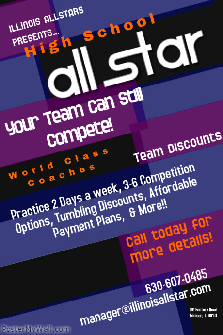 High School All Star | PosterMyWall