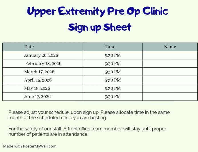 Pre-op Flyer | PosterMyWall