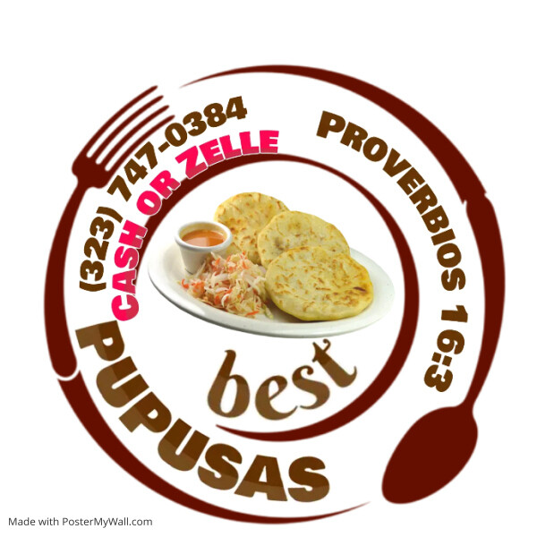 ruth's & zonia's best pupusas | PosterMyWall