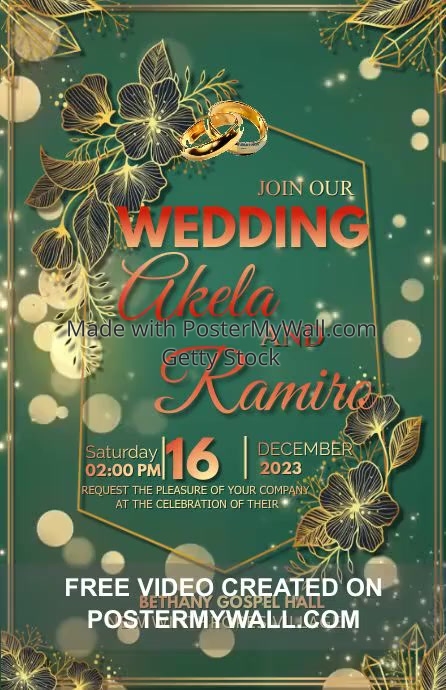 WEDDING | PosterMyWall