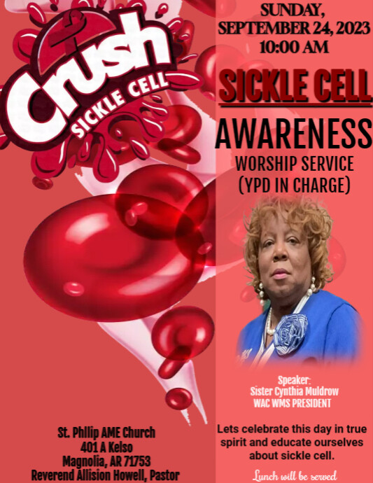 World sickle cell awareness day | PosterMyWall