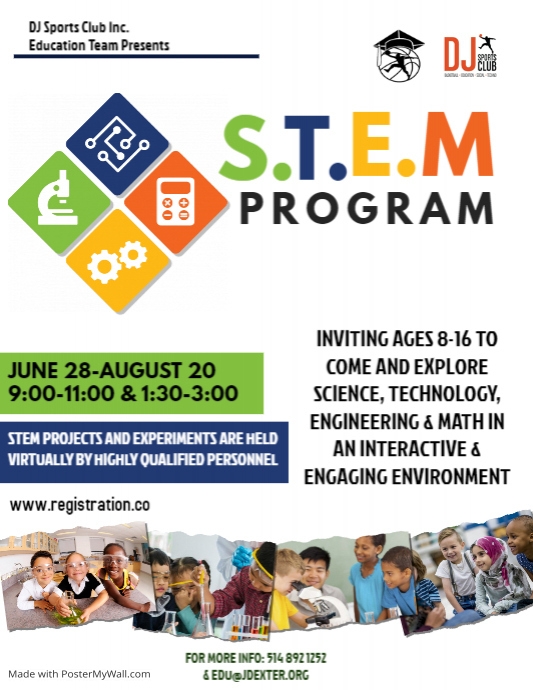 Updated English STEM Flyer | PosterMyWall