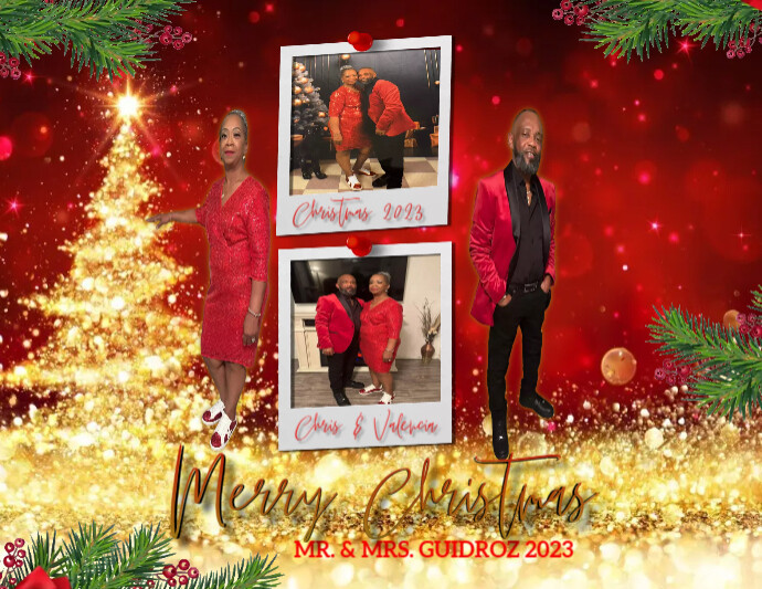 MERRY CHRISTMAS FAMILY gUIDROZ | PosterMyWall