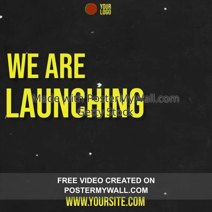 We are launching rocket drawing video | PosterMyWall