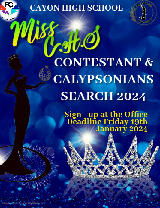 Copy of Beauty/Pageant Contest Flyer | PosterMyWall