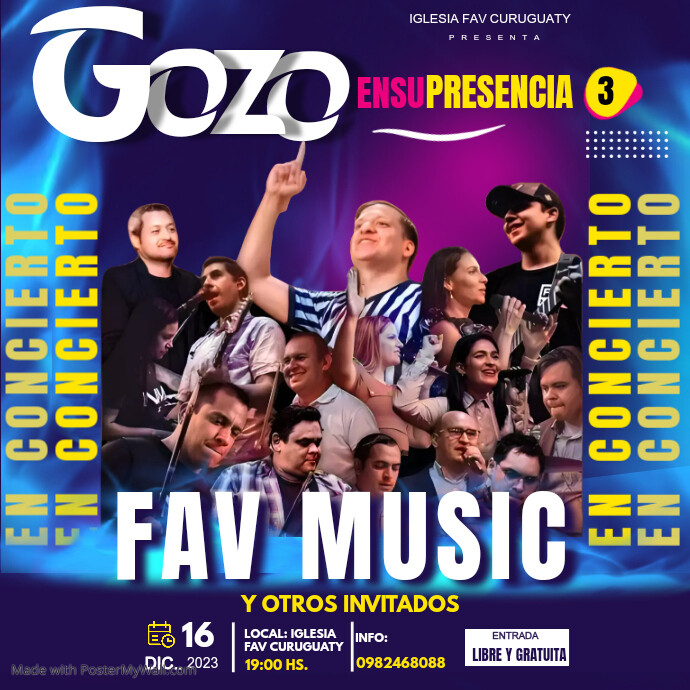 Praise concert | PosterMyWall