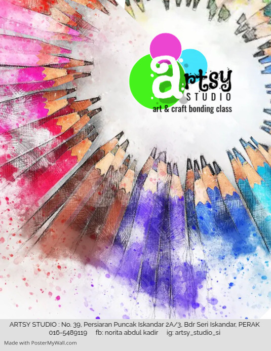 Adult coloring night flyer | PosterMyWall