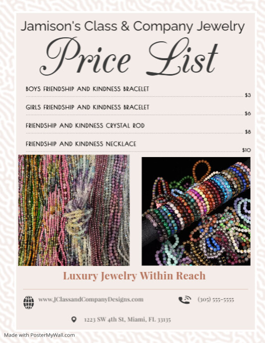 Pastel Price List Flyer Template | PosterMyWall