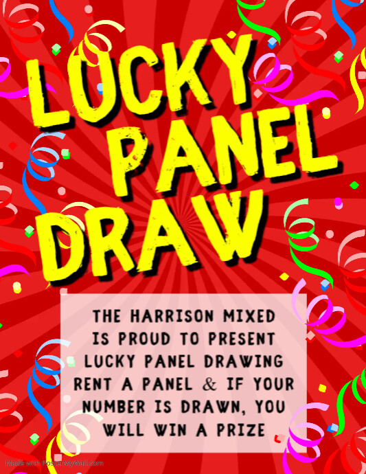 Lucky Draw Flyer Template | PosterMyWall