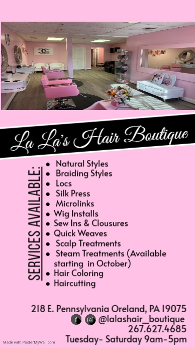 Beauty Salon digital signage | PosterMyWall