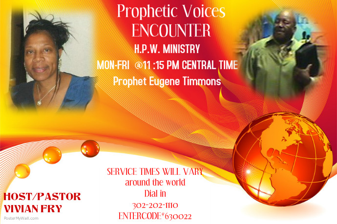 PROPHETIC VOICES | PosterMyWall