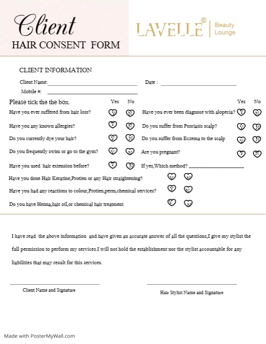 Copy of Photographer Client Booking Form | PosterMyWall