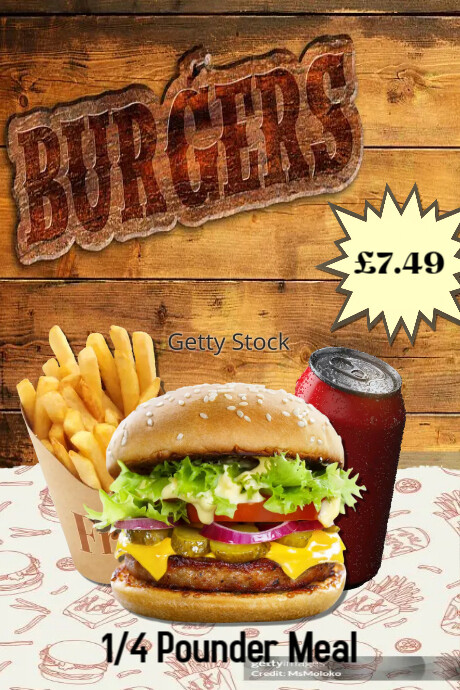 Copy of Super Delicious Food Menu Poster Template | PosterMyWall