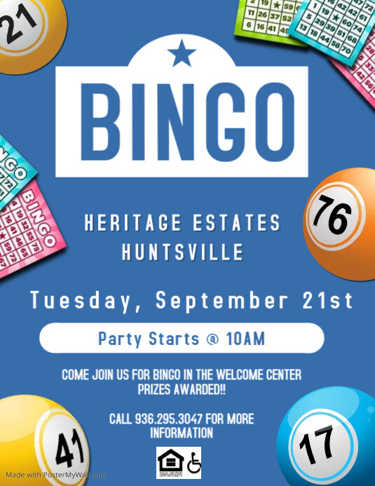 Copy of HEH BINGO PARTY (1) | PosterMyWall