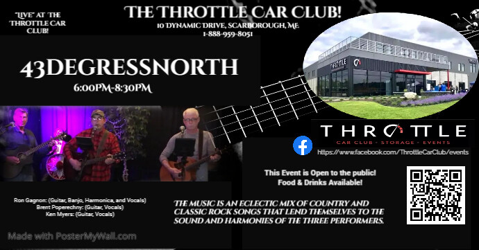 Throttle Car Club Events | PosterMyWall