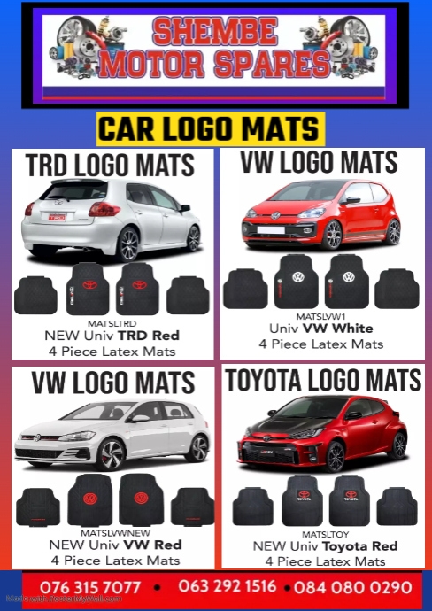 CAR LOGO MAT | PosterMyWall