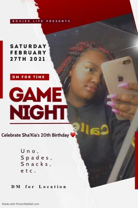 Copy of Girl Night Club Flyer Template | PosterMyWall