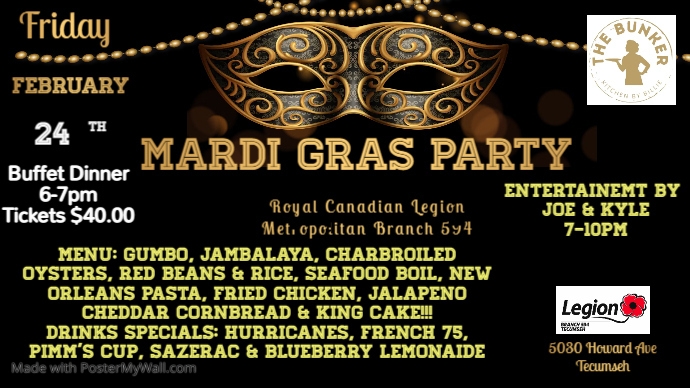 2023 Mardi Gras RCL Br 594 (1) | PosterMyWall