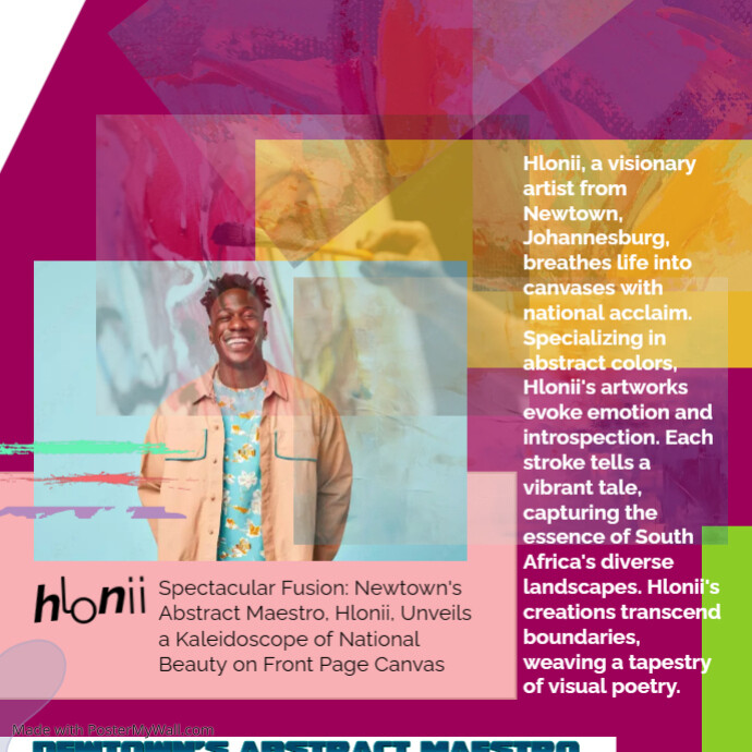 Hloni/ Artist | PosterMyWall