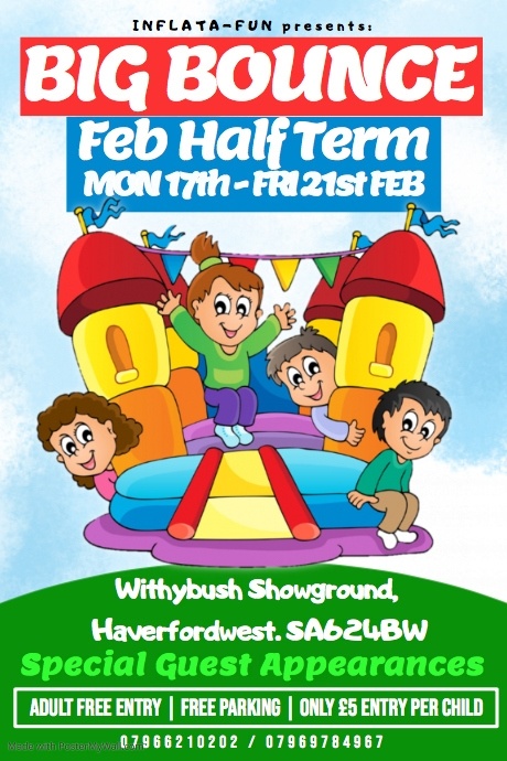 Copy of Jumping Castle Poster | PosterMyWall