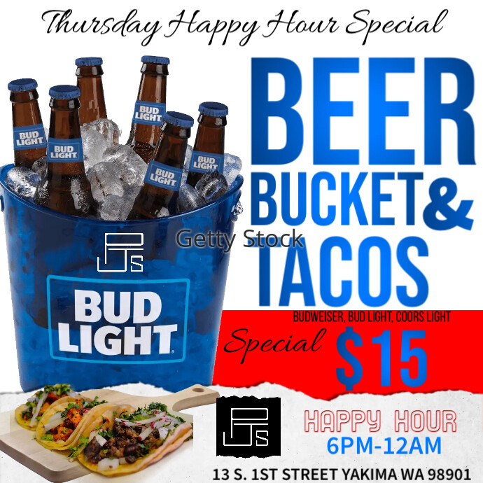 Beer bucket offer poster | PosterMyWall