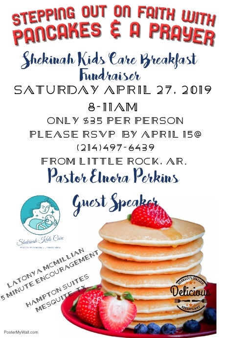 Pancake & A Prayer Breakfast | PosterMyWall