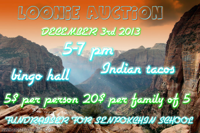 loonie auction | PosterMyWall