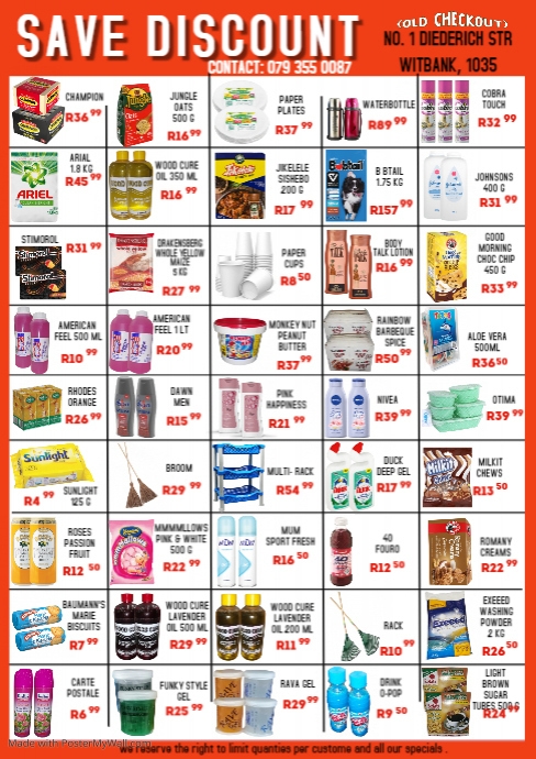 Copy of SAVE DISCOUNT | PosterMyWall