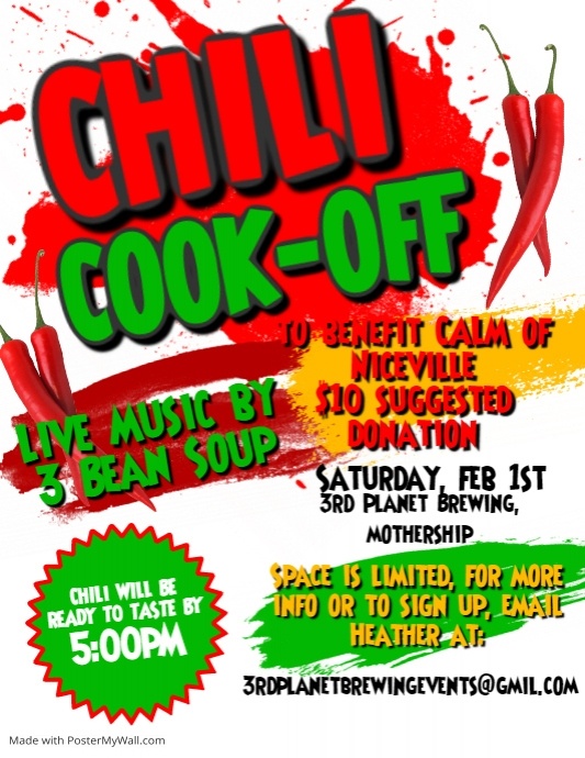 Copy of chili cook off flyer | PosterMyWall