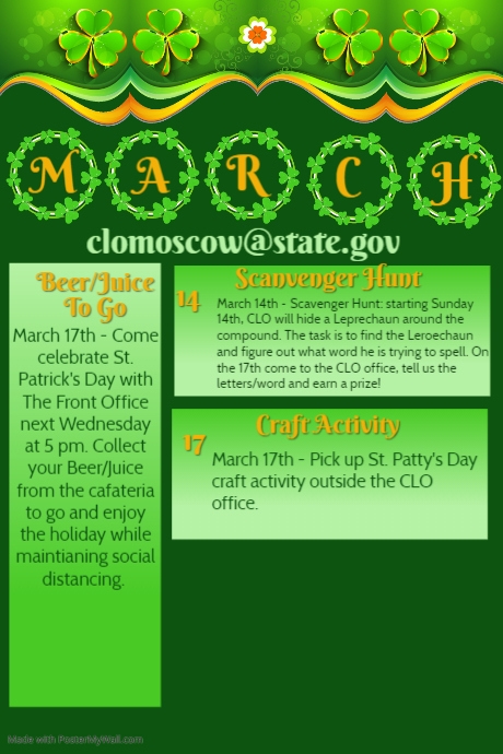 Copy of Newsletter: St Patrick's Theme | PosterMyWall