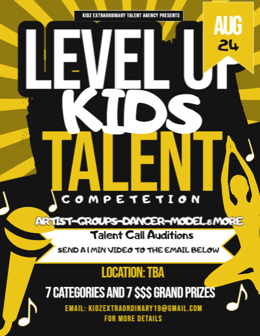kids talent | PosterMyWall