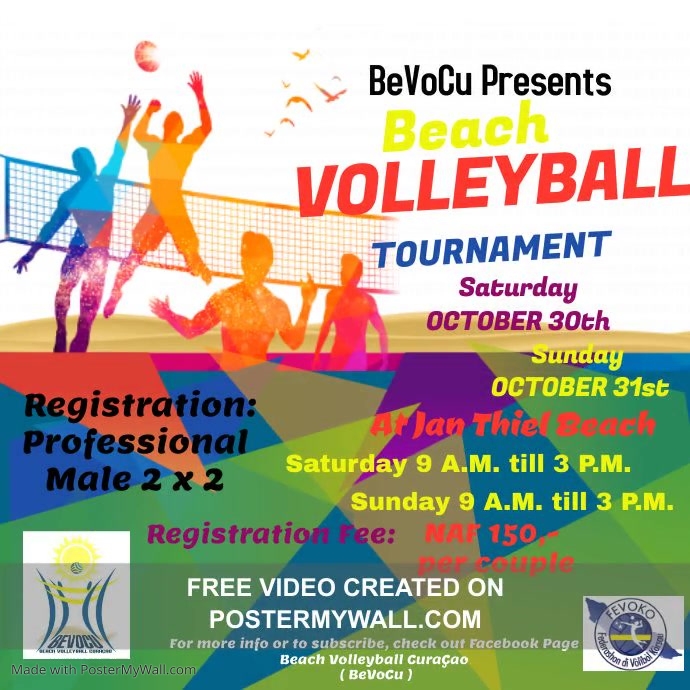 Copy of Volleyball Tournament Ad | PosterMyWall
