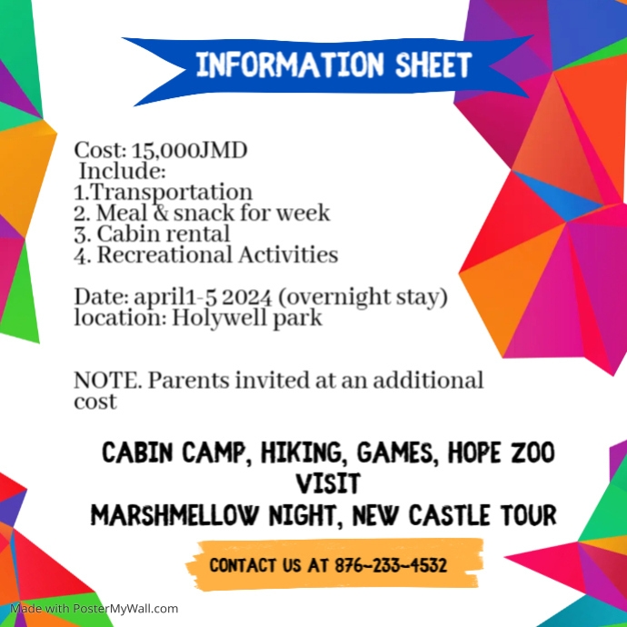 Fun Day Camp Instagram Post (1) | PosterMyWall