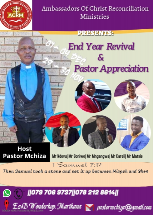 Copy of Christian men event flyer | PosterMyWall