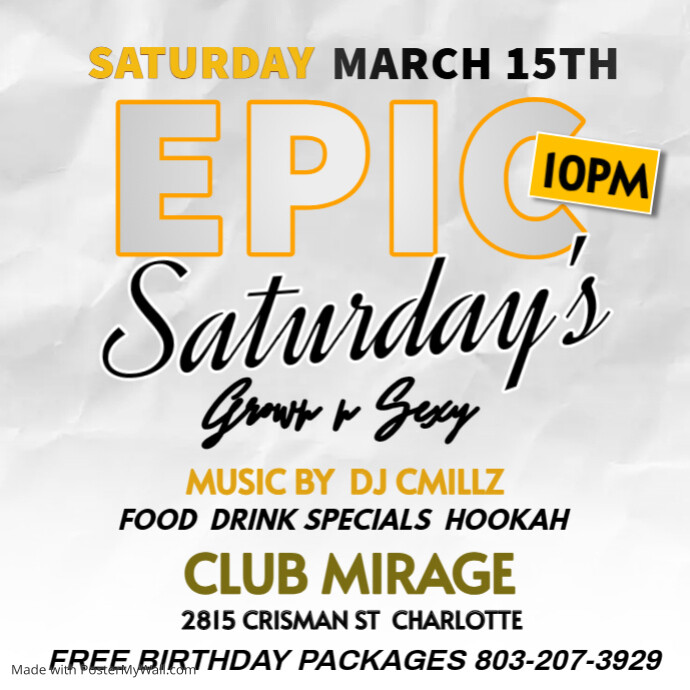 Epic fridays | PosterMyWall