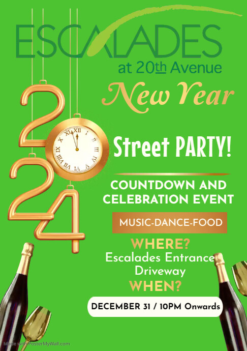 Copy of New year,event party,event,2024 | PosterMyWall