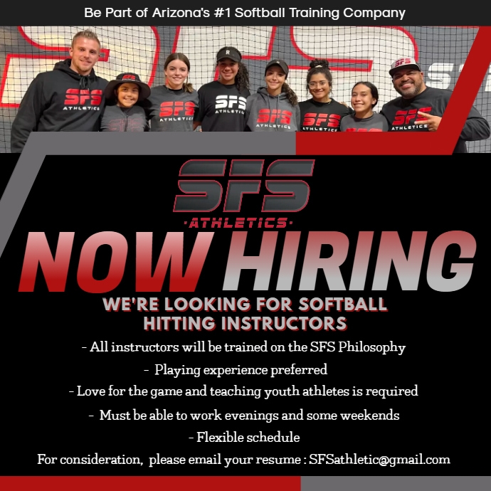 SFS HIRING | PosterMyWall