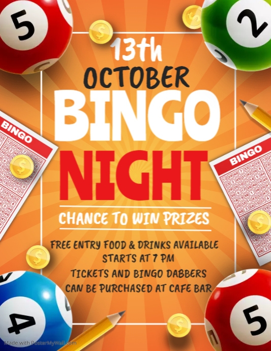 bingo game night, Trivia night | PosterMyWall