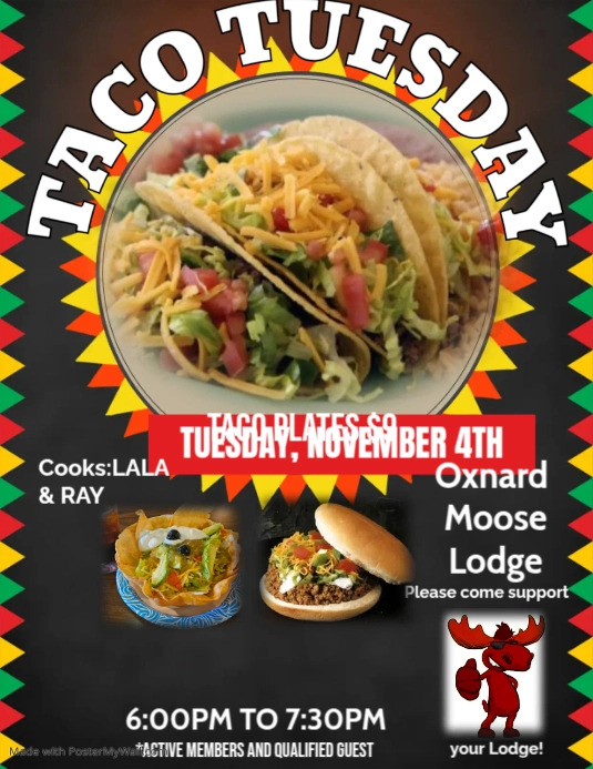 TACO TUESDAY | PosterMyWall