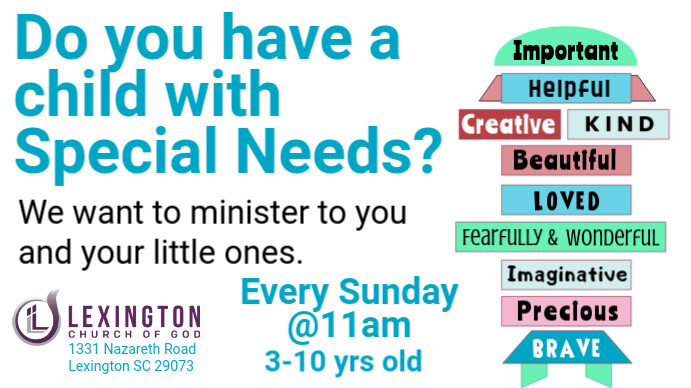 Special Needs | PosterMyWall