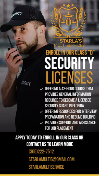 security services mobile size | PosterMyWall