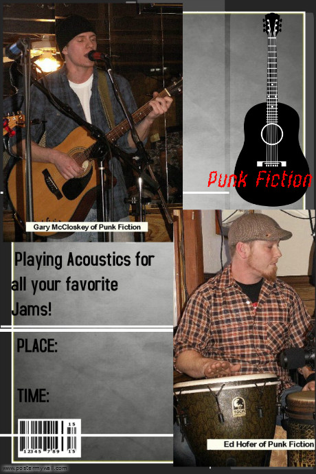 PUNK FICTION 3 | PosterMyWall