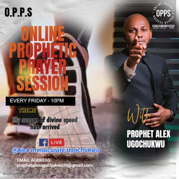 online prayer session (1) | PosterMyWall