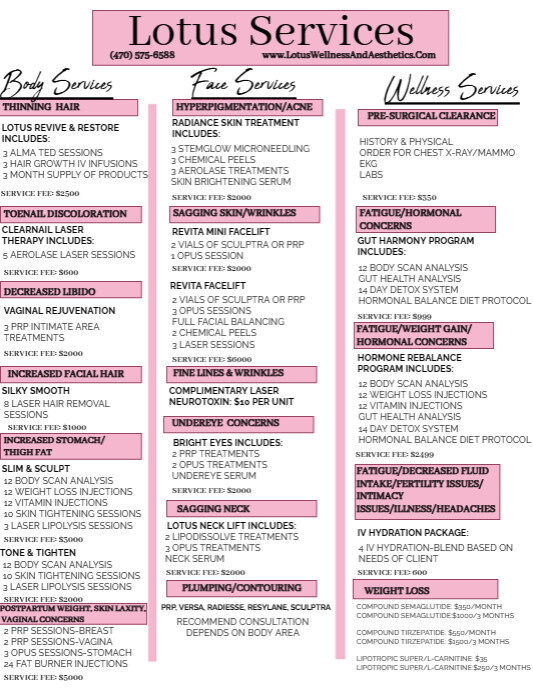 Copy of LOTUS SERVICES | PosterMyWall