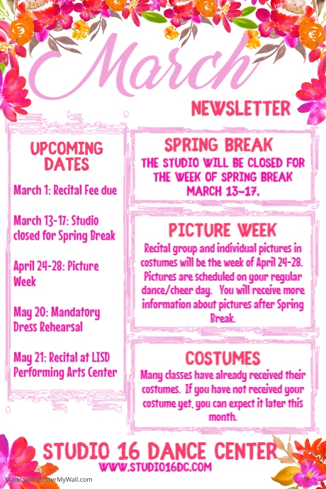 March Newsletter | PosterMyWall