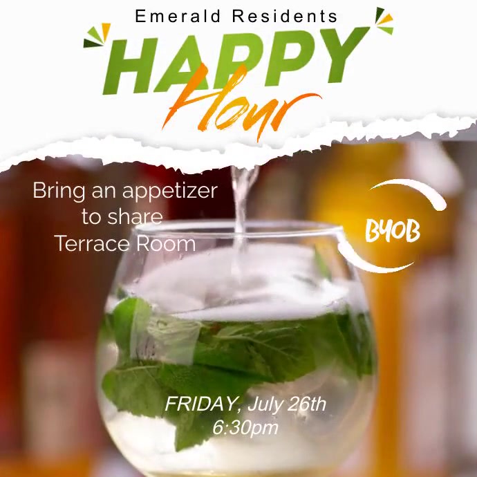 happy hour | PosterMyWall