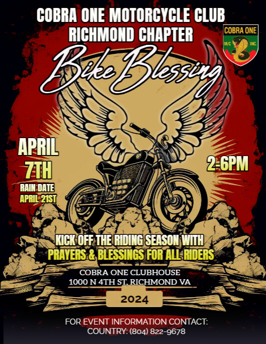 Motorcycle Event flyer template | PosterMyWall