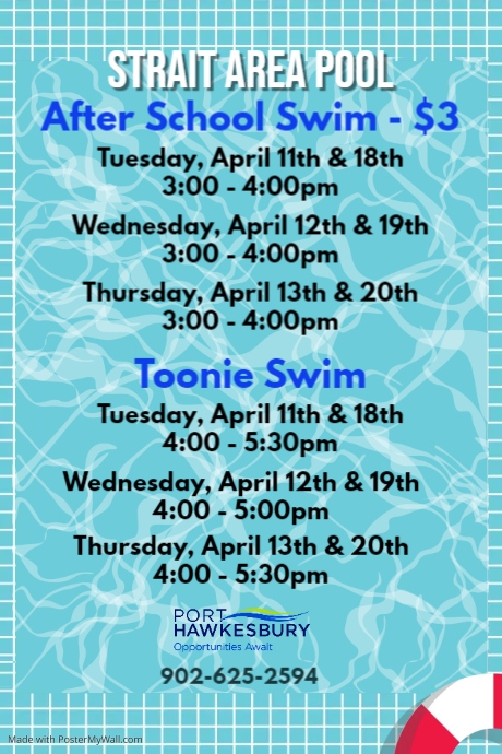 Pool Safety Rules Poster Flyer Template (1) | PosterMyWall