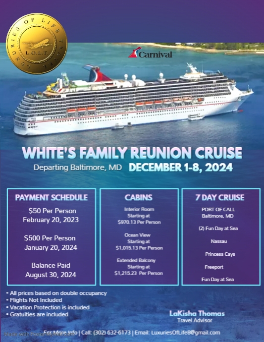 Cruise Flyer | PosterMyWall