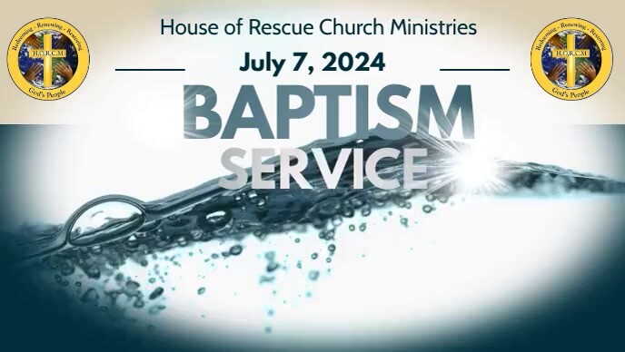 Baptism Sunday | PosterMyWall